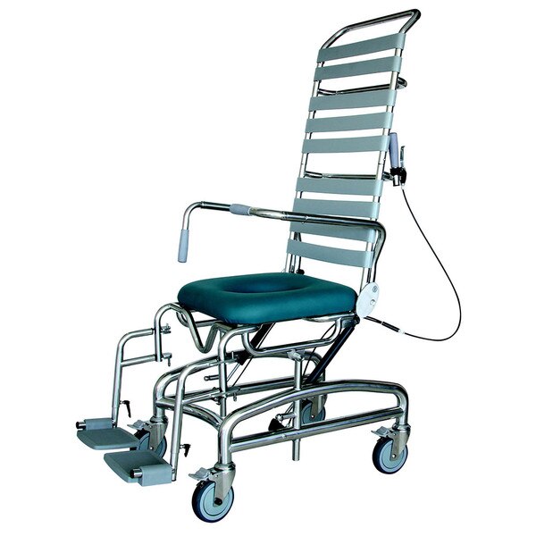 Juvo 46cm Tilting Shower Commode | Active Medical