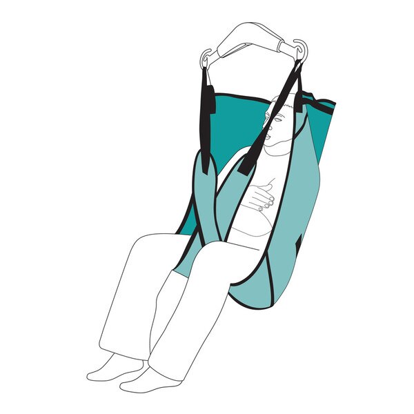 General Purpose H/S Mesh Large Sling | Active Medical